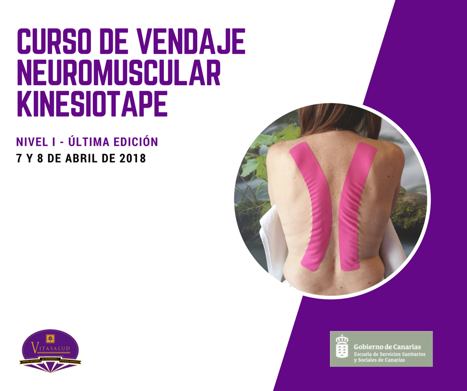 Curso de Vendaje Neuromuscular Kinesiotape (Última Edición) - Vitasalud ...